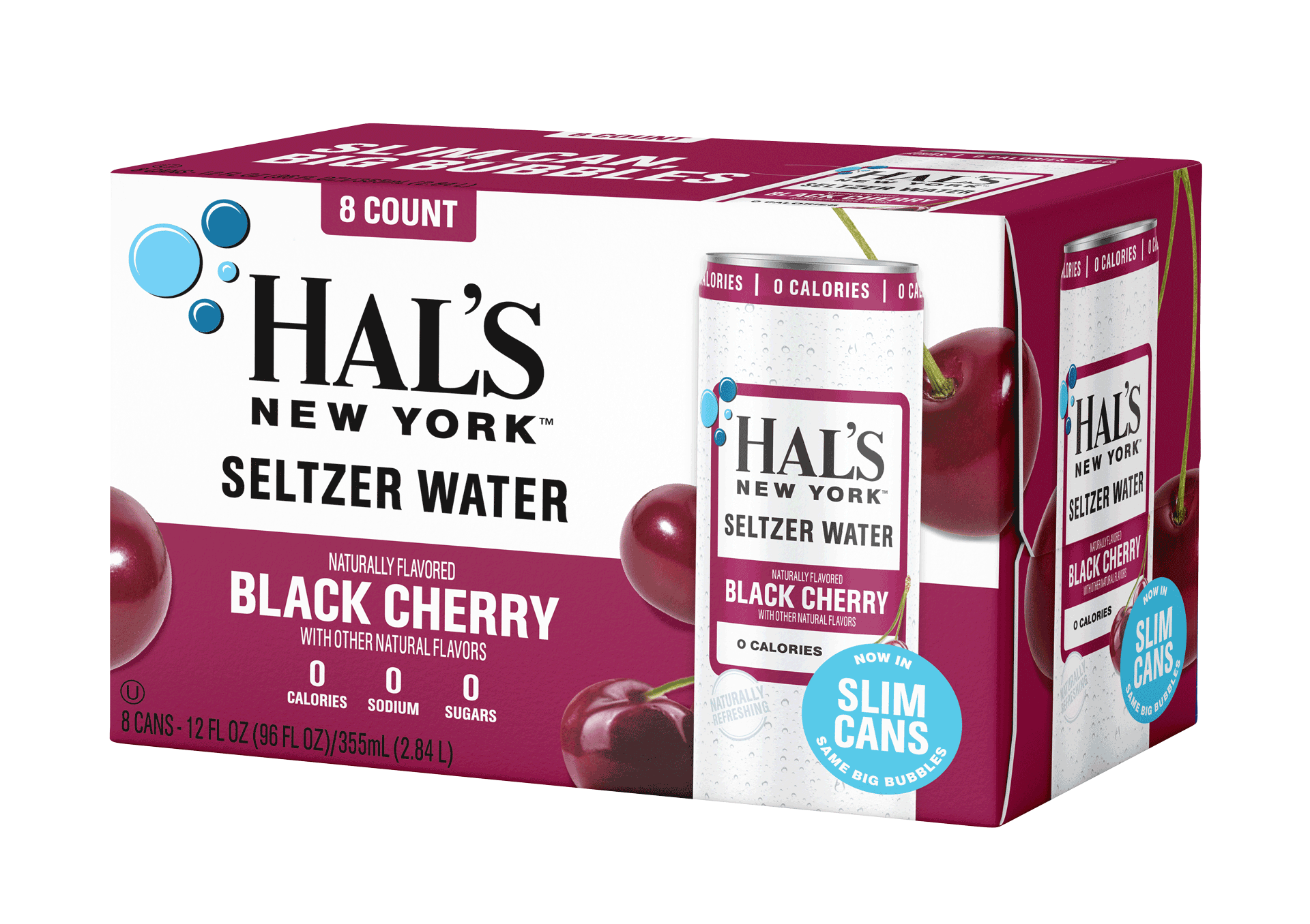 Hal's Black Cherry Seltzer | Hal's New York