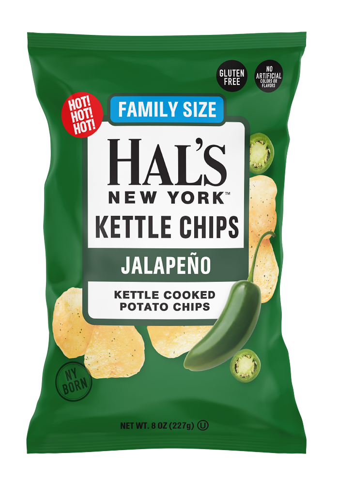 Hal's Jalapeno Kettle Chips | Hal's New York